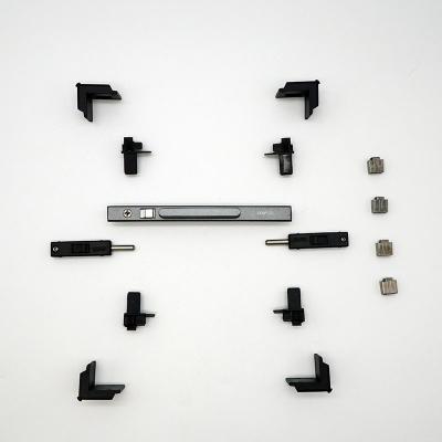 China Hardware Kit for 3-Panel Sliding Screen with Pop-up Lock for sale