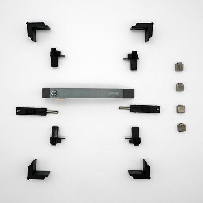 China Hardware Kit for 3-Panel Sliding Screen with 3-Panel Handle for sale