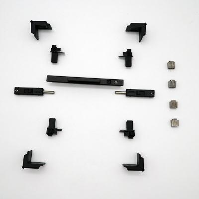 China Hardware Kit for 3-Panel Sliding Screen with Concealed 3-Panel Lock for sale