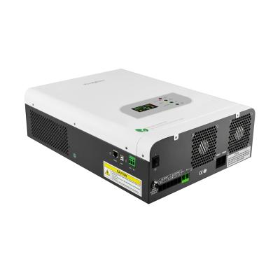 China 6.3KVA 5KW Solar Inverter Off Grid 48VDC 220VAC 4000W With MPPT Charge Controller for sale