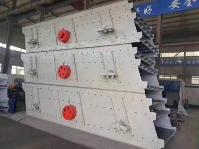 China Mining Multi Layer Wire Mesh Vibrating Screen 415V With 1-4 Layers Decks for sale