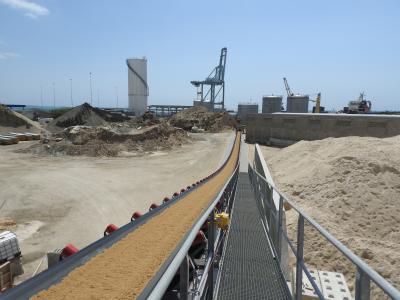 China Rubber Fixed Transfer Belt Conveyor Heat Resistant Universal For Transport System for sale
