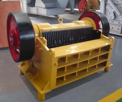 China Stone Eccentric Shaft Jaw Crusher Machine PEX250x1200 With 20-61 TPH for sale
