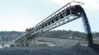 China Iron Ore Transfer Belt Conveyor 200Kw 1200mm Width Mining Transportation for sale