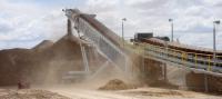 China Rubber Curved Mobile Belt Conveyor For Dirt Sludge Ore Sand Gravel Aggregate for sale