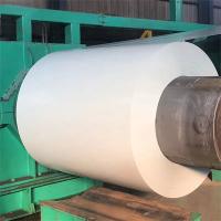China Ral 9002 White PPGI Colour Coated Sheet Prepainted Steel Coil SG250GD Z80 for sale