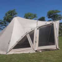 China Inflatable Automatic Family Beach Tent Outdoor  10 X 10 Feet Polyester 10 People for sale
