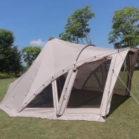 China Inflatable Automatic Family Beach Tent Outdoor  10 X 10 Feet Polyester 10 People for sale