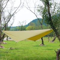 China Diamond Shaped Square Sun Shade Sail Canopy 210T Polyester Plaid Cloth Camping Canopy for sale