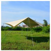 China Outdoor Hexagonal Butterfly Portable Camping Sun Canopy Picnic Sun Protection Rain Shelter Sandy Beach for sale
