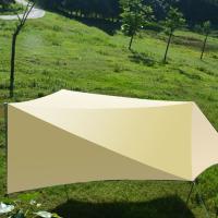 China Outdoor Hexagonal Butterfly Portable Camping Sun Canopy Picnic Sun Protection Rain Shelter Sandy Beach for sale