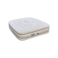 China PVC Inflatable Camping Bed With Raised And Thickened Flocking Automatic Inflatable Mattress for sale
