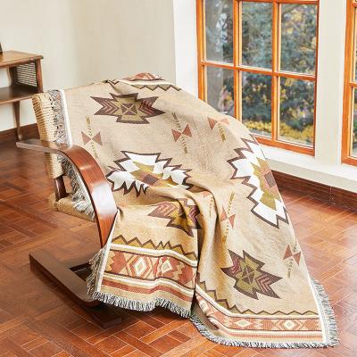 China Sofa Afternoon Sleeping Blanket Internet Famous Instagram Style Picnic Mat for sale