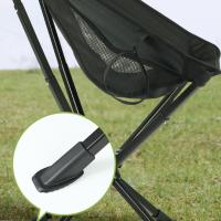 China Portable Camping Moon Chairs For Adults 5 Seconds Folding Hiking Fishing Outdoor Rotation for sale