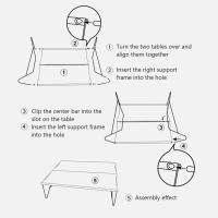 China Aluminum Plate Small Low Folding Camping Table Outdoor Aluminum Alloy Ultra Light for sale