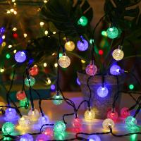 China LED Solar Fun Camping String Lights Outdoor Waterproof Courtyard Atmosphere Light for sale