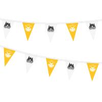 China Triangle String Camping Flag Pull Flag Sky Curtain Campsite for sale