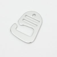 China Outdoor Aluminum Alloy Tent Buckle 9-Shaped Metal Luggage Buckle for sale