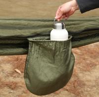 China Fully Automatic Quick Open Pole Supported Outdoor Mosquito Net Hammock with Anti Rollover Nylon Fabric for sale