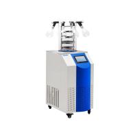 China 6Kg/Batch Vertical Freeze Dryer -60C Lyophilization Laboratory for sale