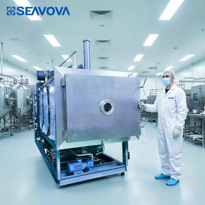 China Biotechnology Freeze Drying Machine 5sqm Freeze Dryer Pharmaceutical Industry for sale