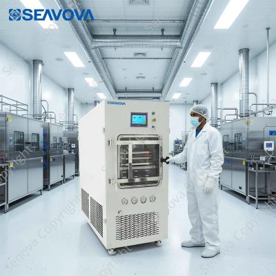 China 3Kg Pilot Freeze Dryer Small Scale SUS304 Laboratory Freeze Dryers for sale