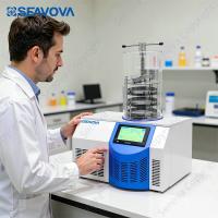 China -60C 3Kg Benchtop Laboratory Lyophilizer Benchtop Freeze Dryer 110V 60Hz for sale