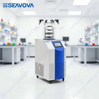 China 6Kg Laboratory Freeze Dryer Lab Lyophilizer For Biological Samples for sale