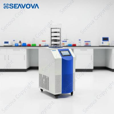 China -60C Programmable Lab Lyophilizer 6Kg Lyophilization Laboratory for sale