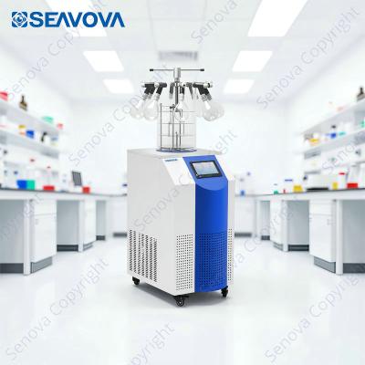 China SUS304 Chamber Lab Lyophilizer Vertical Freeze Dryer For Pharmaceutical Food for sale