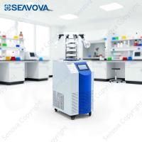 China 4kg Vertical Freeze Dryer Stainless Steel Lab Scale Lyophilizer for sale