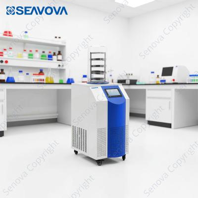 China 4kg Small Food Freeze Dryer Lab Lyophilizer For Scientific Research for sale
