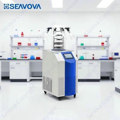 China SUS304 Laboratory Freeze Dryer Mini Senova Biotech 6Kg Capacity for sale