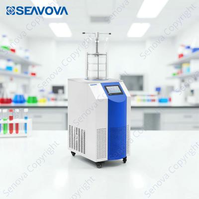 China 6Kg Freeze Dryer Machine Laboratory Freeze Dryer Small Vertical for sale