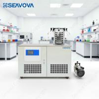 China -80C Horizontal Freeze Dryer with heating shelves NovaDryer-CH273 Multi-pipeline Manifold Ordinary Type for sale