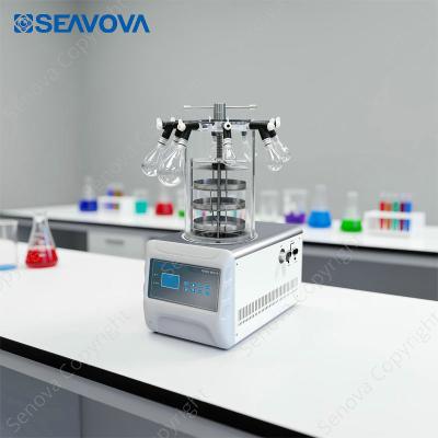 China Senova Biotech Tabletop Freeze Dryer 3kg/Batch Vacuum Freeze Dryer for sale
