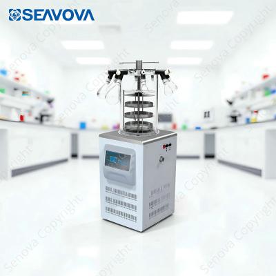 China Laboratory Mini Freeze Dry Machine 3kg/Batch For Food Processing for sale