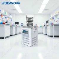 China Capacity 6kg Laboratory Lyophilizer Vertical Lab Scale Freeze Dryer for sale
