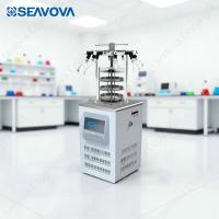 China -80C Vertical Freeze Dryer Senova Biotech Multi Pipeline Manifold Top Press Gland Type for sale
