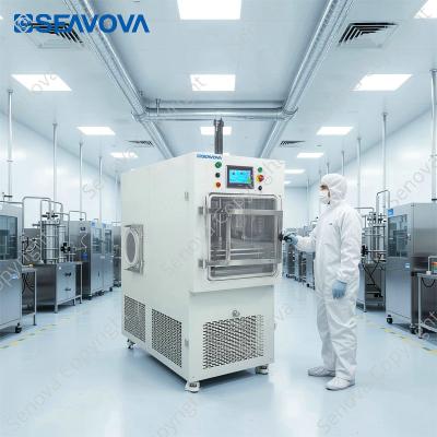 China 10Kg Pilot Freeze Dryer PLC Touch Screen Laboratory Freeze Dryers for sale