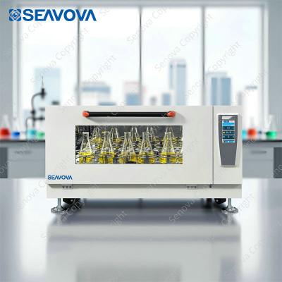 China Non Refrigerated Orbital Incubator Shaker Floor Model ST-208 with Capacity 2000mlx15 1000mlx28 for sale