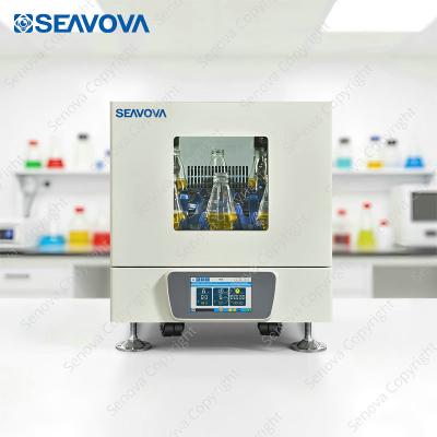 China 2000mlx4 Incubator Shaker Refrigerated 25mm Rotary Orbital Shaker Incubator ST-209R for sale