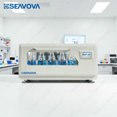 China 250mlx60 500mlx40 CO2 Orbital Shaker Incubator 1000mlx24 2000mlx15 5000mlx7 / Model ST-213R for sale