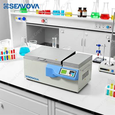 China 46L 100℃ Linear Shaking Water Bath Lab Equipment Recirculating Water Bath for sale