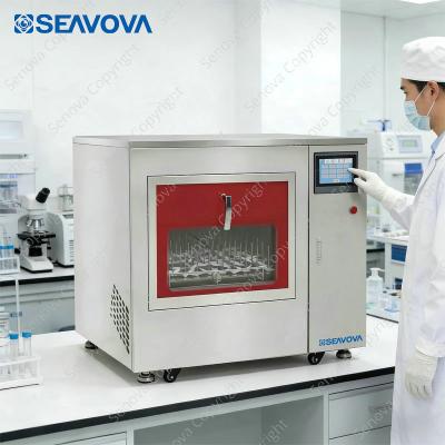 China Senova Lab Glassware Washing Machine 120L Pharmaceutical Glass Washer for sale