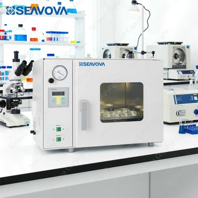 China 50L 250C Programmable Benchtop Vacuum Oven NuOven VQ52-2 with Chamber Wall Heating for sale