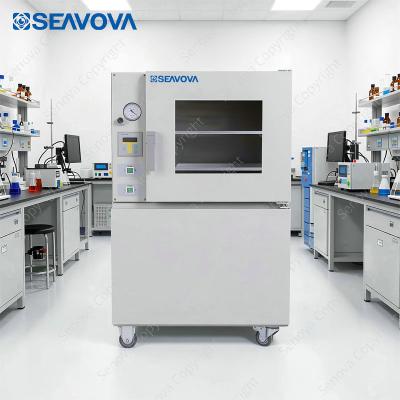 China 50L 250C Floor Standing Vacuum Oven NuOven VQ52-3 with Chamber Wall Heating for sale