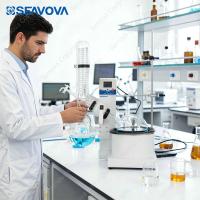 China 5 Liter Rotary Evaporator 0 To 200RPM Small Rotary Evaporator For Lab for sale