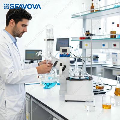 China 5 Liter Rotary Evaporator 0 To 200RPM Small Rotary Evaporator For Lab for sale