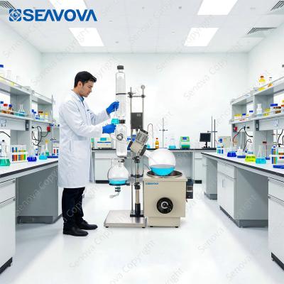 China 1L-50L Manual Lift Rotary Evaporator NoVap-ML50 for sale